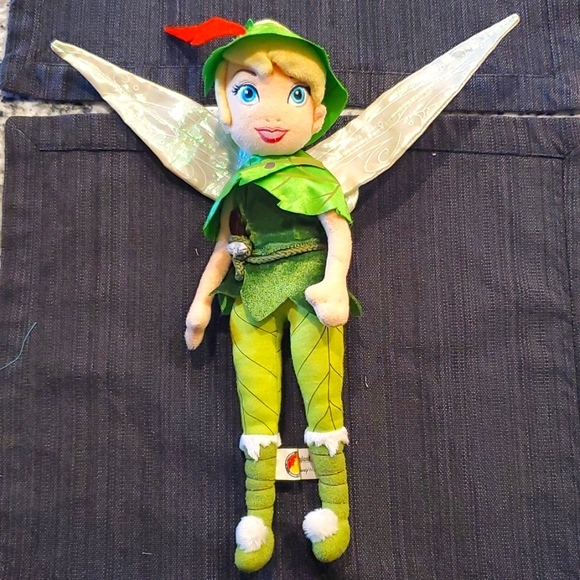 Disney | Toys | Walt Disney World Tinkerbell Fairy Plush The Lost ...